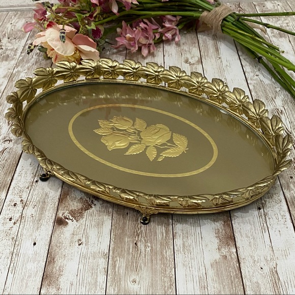 Bath | Vintage Prima Designer Vanity Tray | Poshmark
